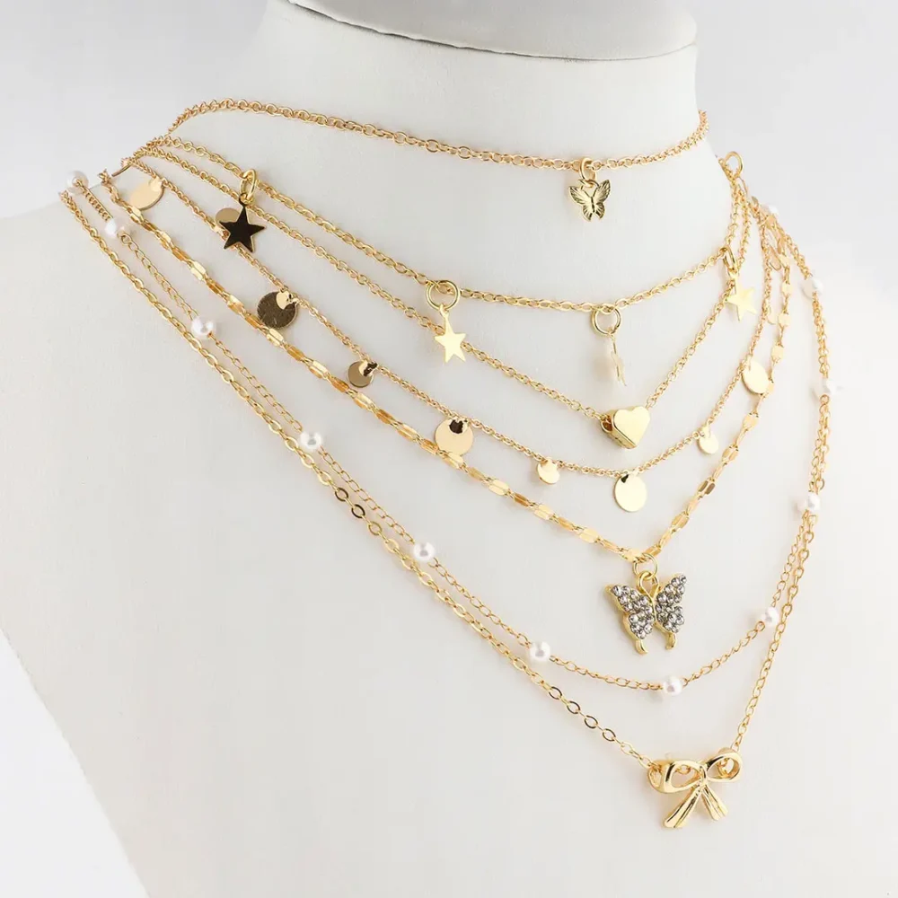 COLGANTE DORADO 1 SET/PACK - Royal Mayorista